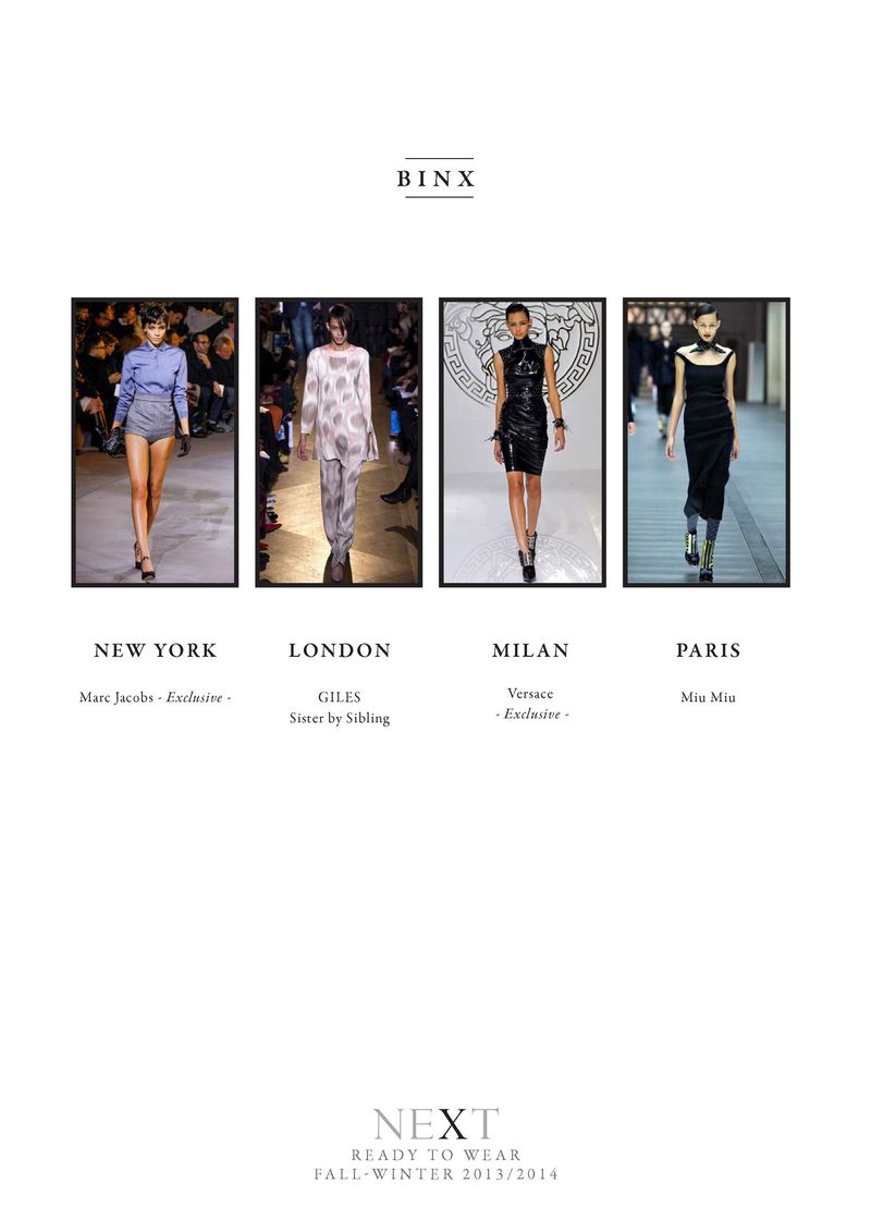 Next Models Paris F/W 13 show report Part 1 (Various Shows)
