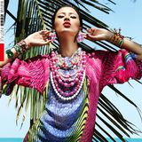 Summertime Lady with model Liu Li Jun (Harper's Bazaar China)