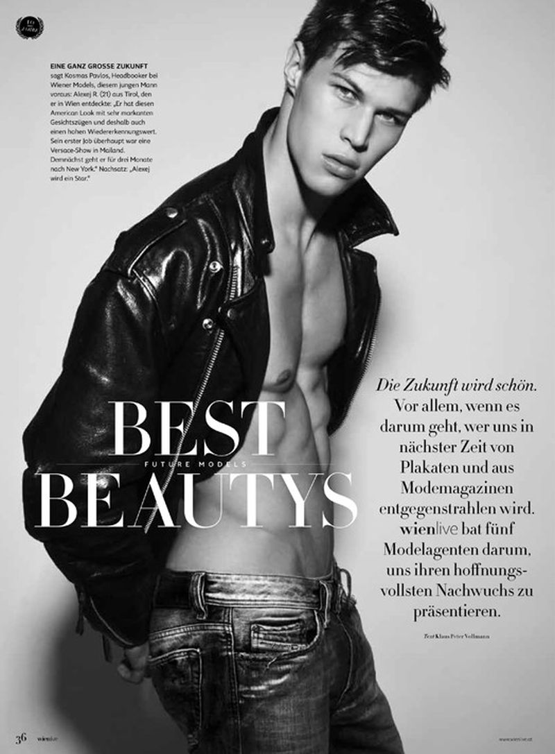 Alexej Roman for WIEN LIVE Magazine by Kosmas Pavlos (Various Editorials)