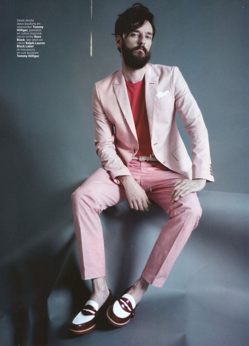 La couleur pour tous with model Marc Madeleyn (L'Optimum)
