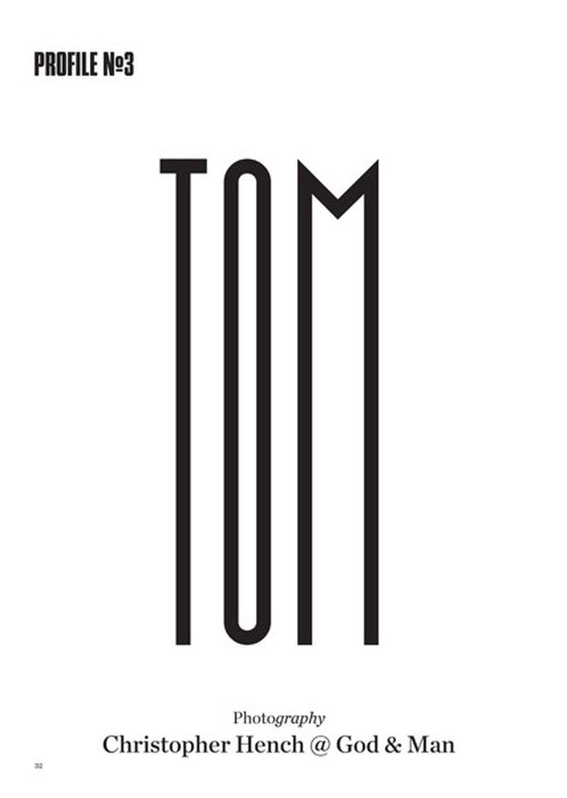 Tom Barker for the Profile Magazine (The Profile Magazine)