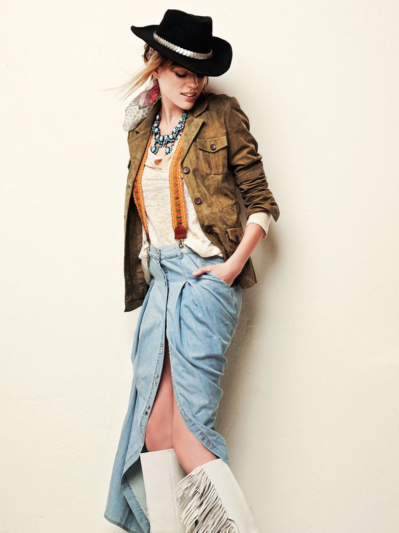 Gaucho Style with model Femke (Glamour Italia)