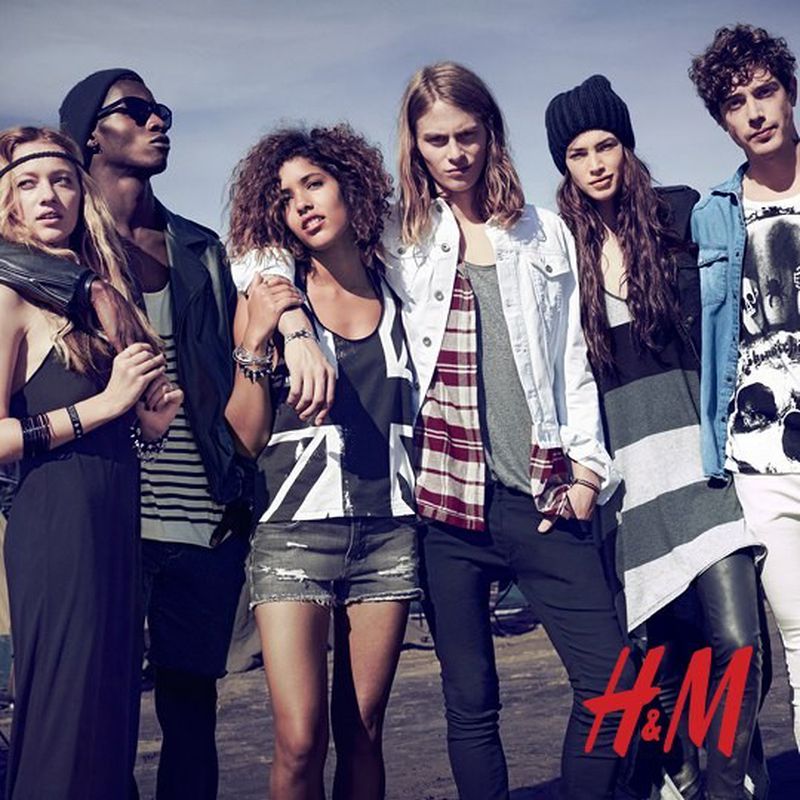 H&M Loves Music Rock Festival Campaign S/S 2013 (H&M)