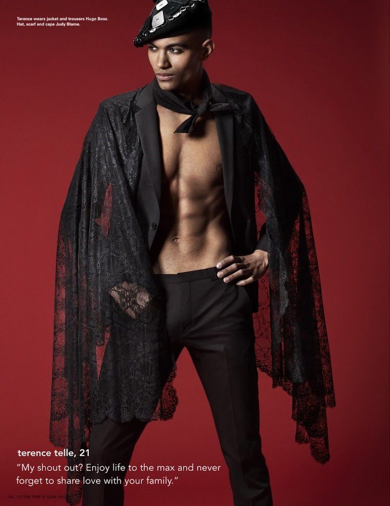 be an individual go against the grain... by William Blaker (i-D Magazine)