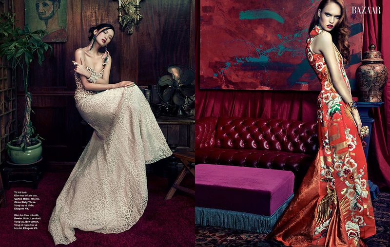 Evening Elegance (Harper's Bazaar Vietnam)