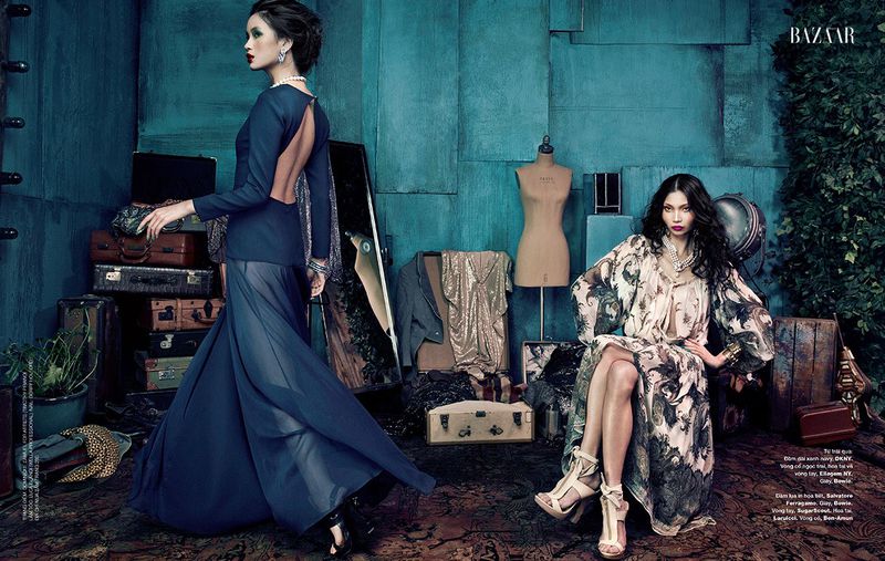 Evening Elegance (Harper's Bazaar Vietnam)