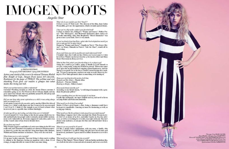 IMOGEN POOTS Angelic Star (TWELV Magazine)