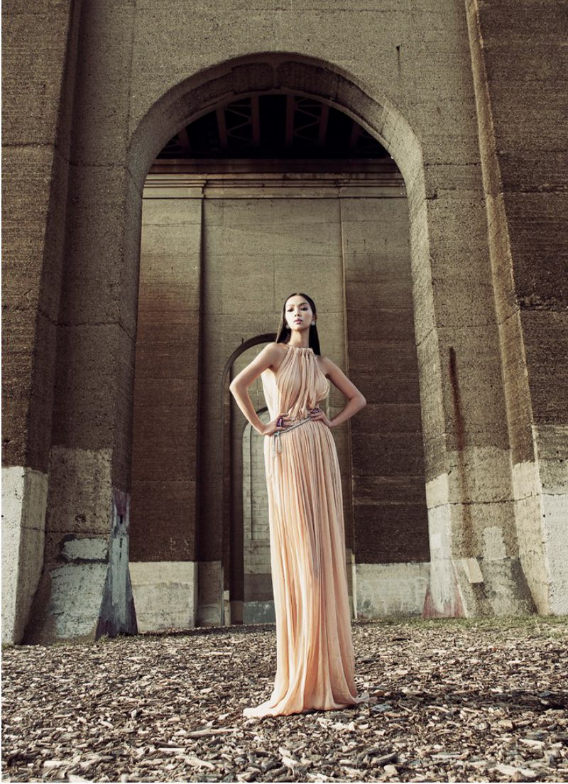 Featured Story - Miss Japan Hiroko (Harper's Bazaar Vietnam)