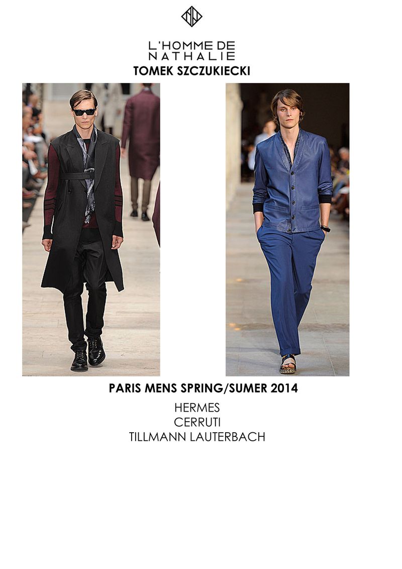 Nathalie Models S/S 14 mens shows (Various Shows)