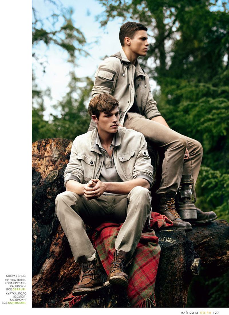 By Doug Inglish (also w/ model Jordan Elias) (GQ Russia)