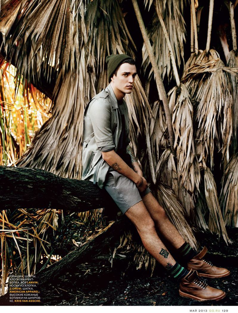 By Doug Inglish (also w/ model Jordan Elias) (GQ Russia)