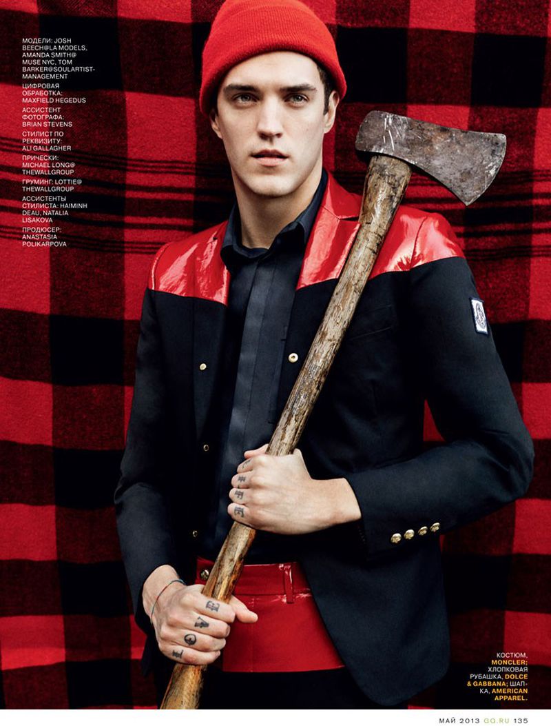 By Doug Inglish (also w/ model Jordan Elias) (GQ Russia)