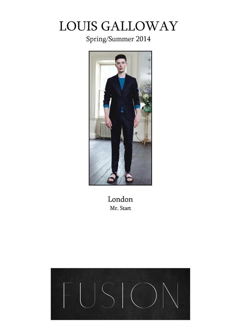 Fusion Models S/S 14 European Men's shows (Various Shows)