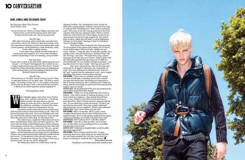 LOUIS VUITTON I WANT YOU (10 Men Magazine)