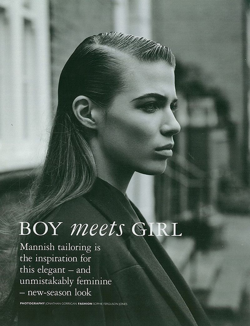 Boy Meets Girl by Jonathan Corrigan (Grazia Italy)