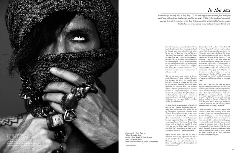 Brandon BOYD (Schön Magazine)