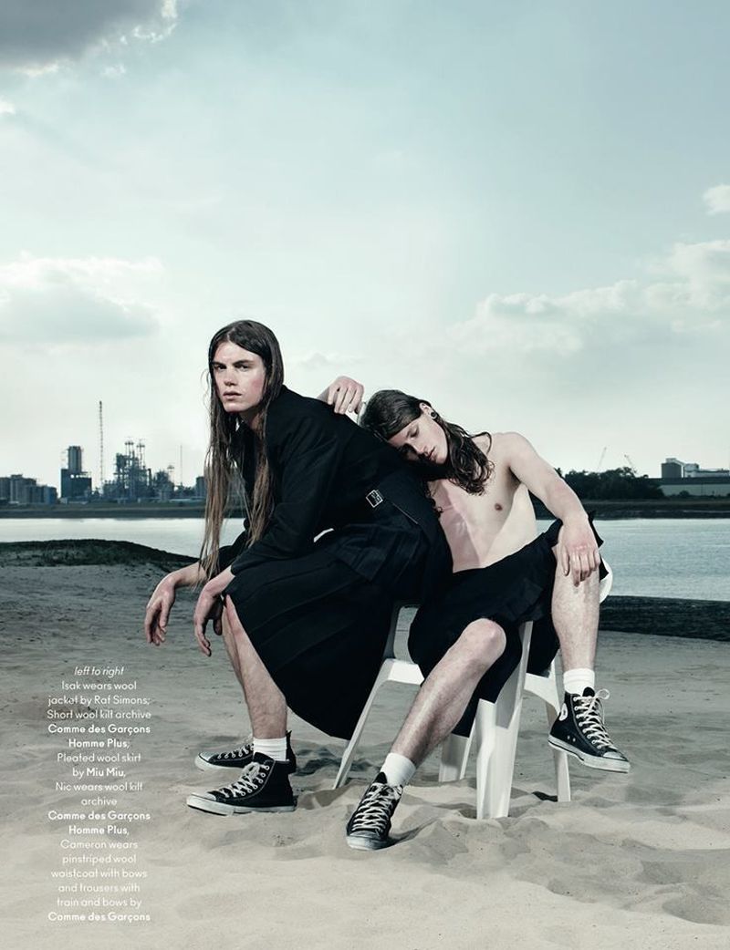 Cameron Russell by Willy Vanderpeere (AnOther Magazine)