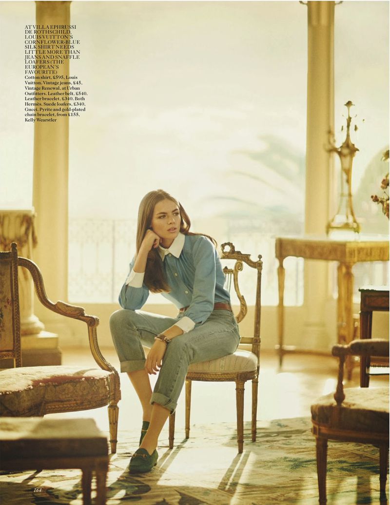 The Girl from Monaco (British Vogue)