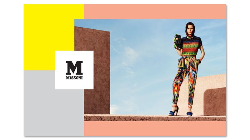 M Missoni S/S 14 Campaign (Missoni)
