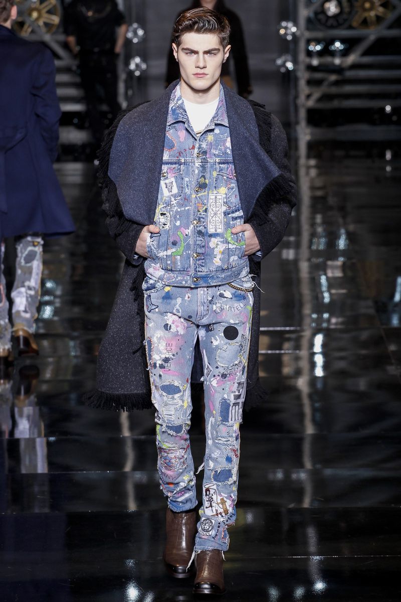 Versace F/W 14 Men's Show (Versace)