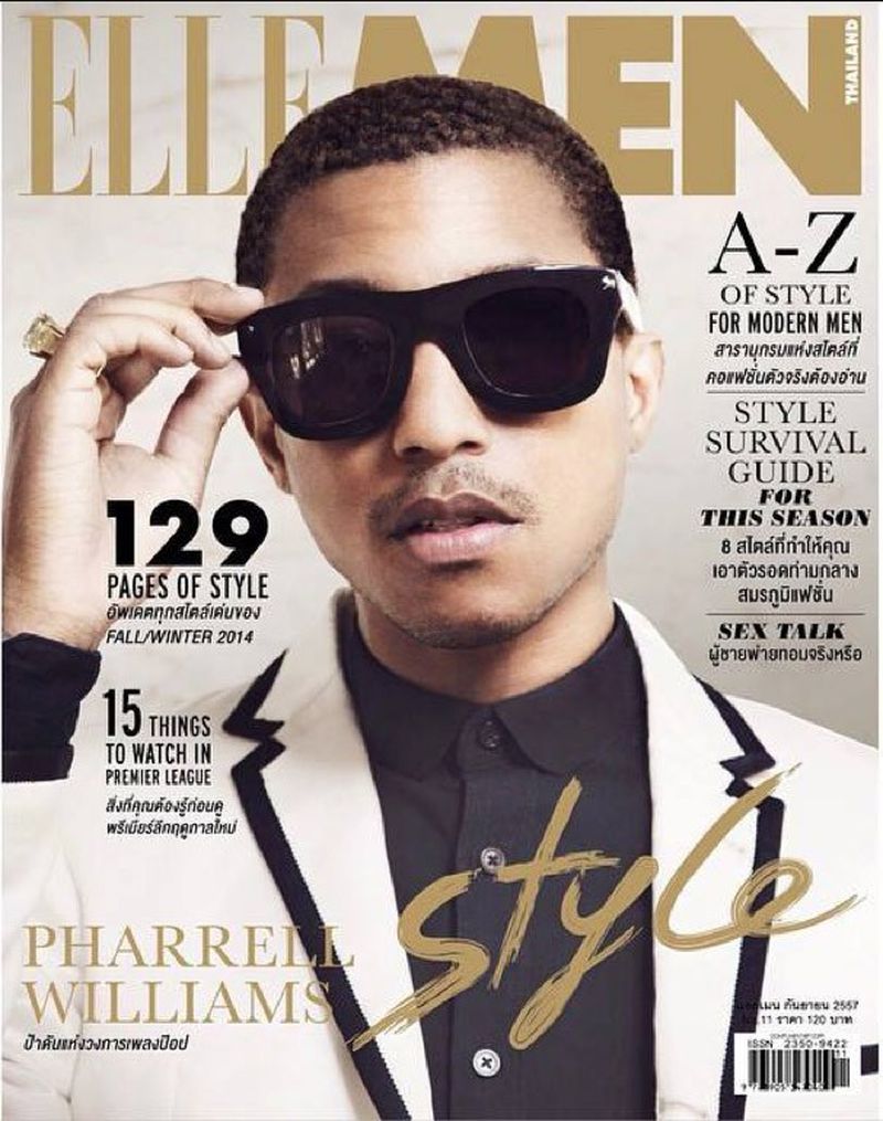 Elle Men Thailand September 2014 Cover (Elle Men Thailand)