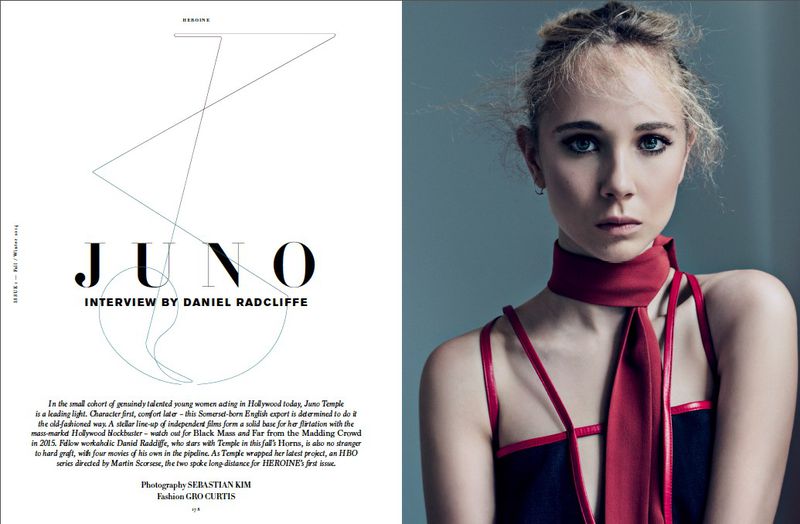 Juno Temple (HEROINE Magazine)