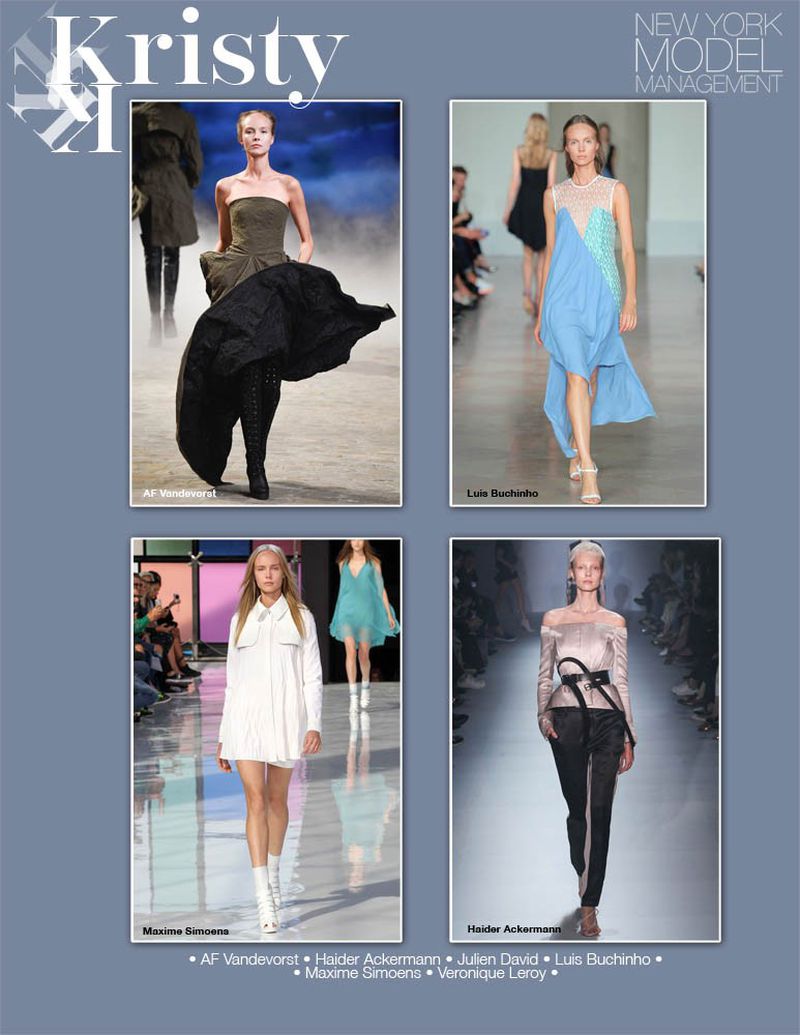 New York Models Spring/Summer 2015 Show Highlights (Portrait)