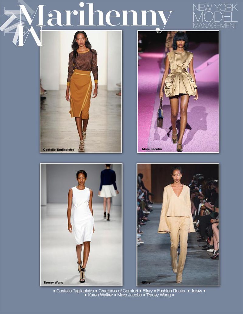 New York Models Spring/Summer 2015 Show Highlights (Portrait)
