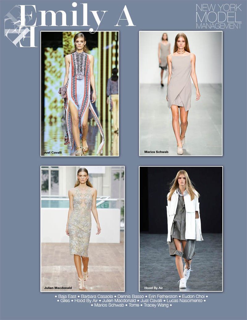 New York Models Spring/Summer 2015 Show Highlights (Portrait)