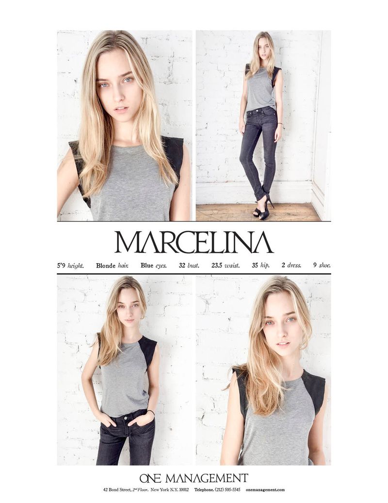 One Model Management F/W 14 Polaroids/Portraits (Polaroids/Digitals)