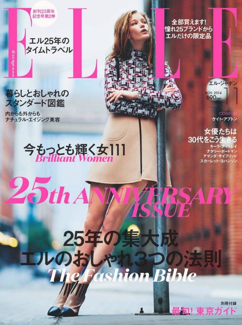 Elle Japan November 2014 Cover (Elle Japan)
