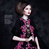 Dark Reign with model Puck Loomans (Elle Vietnam)