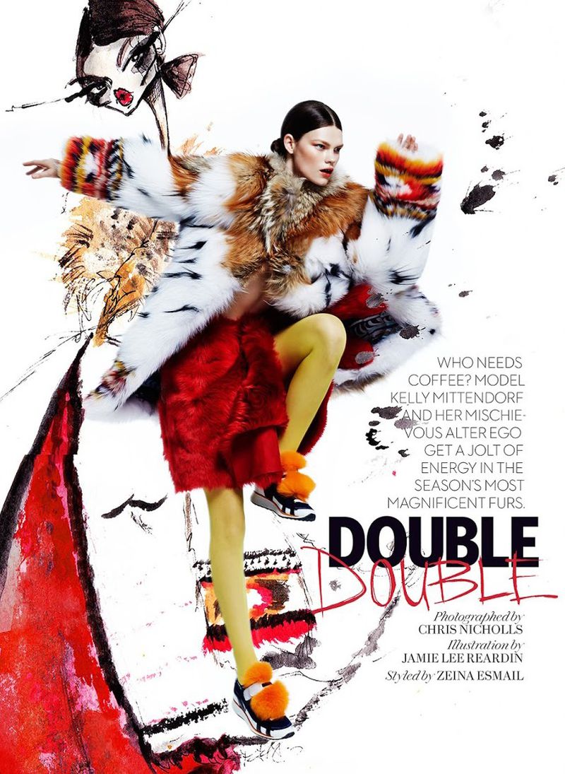 Double Double (Fashion Magazine Canada)