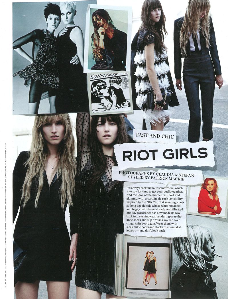 Riot Girls (W Magazine)