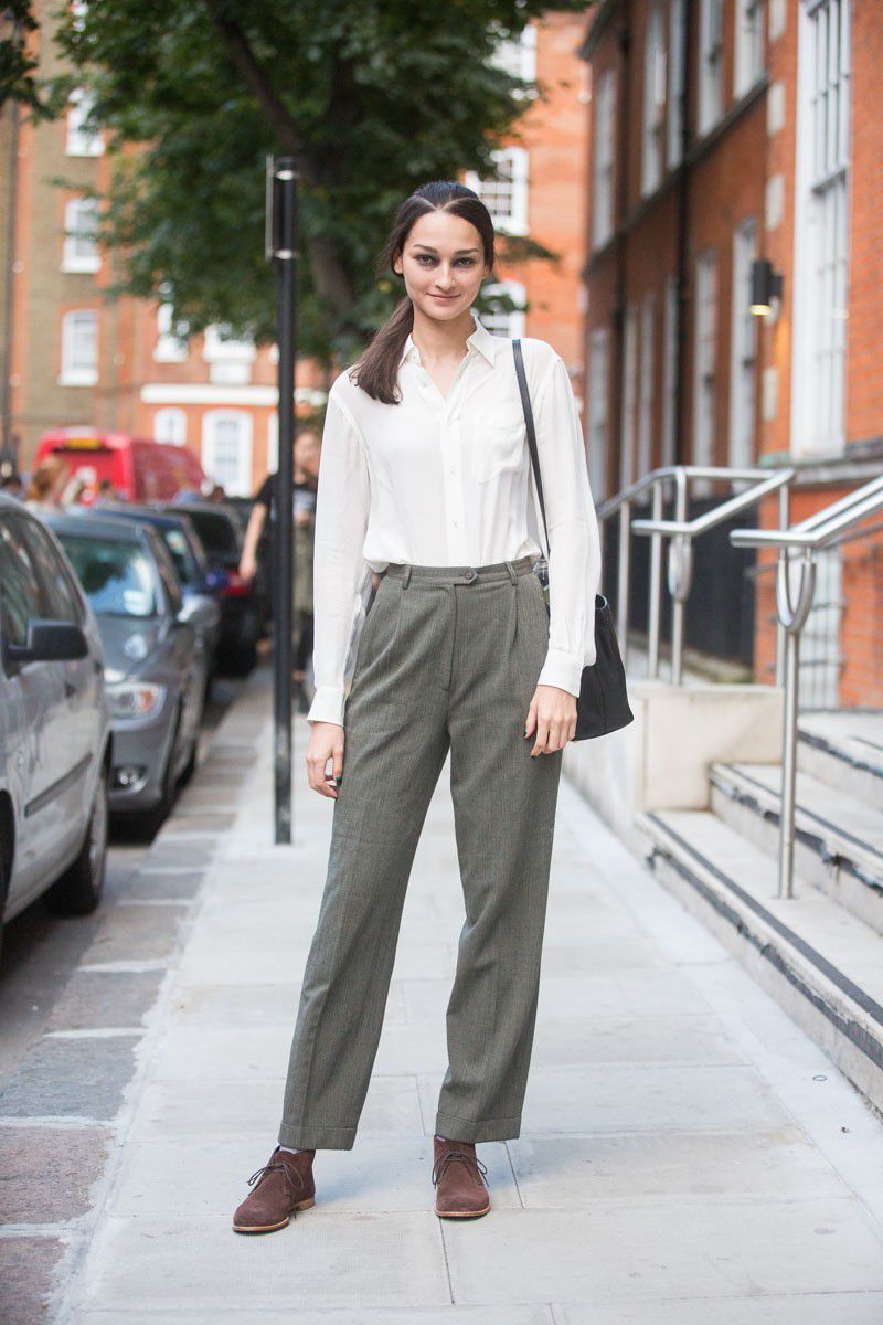 LFW SS15 Street Style (Models.com)