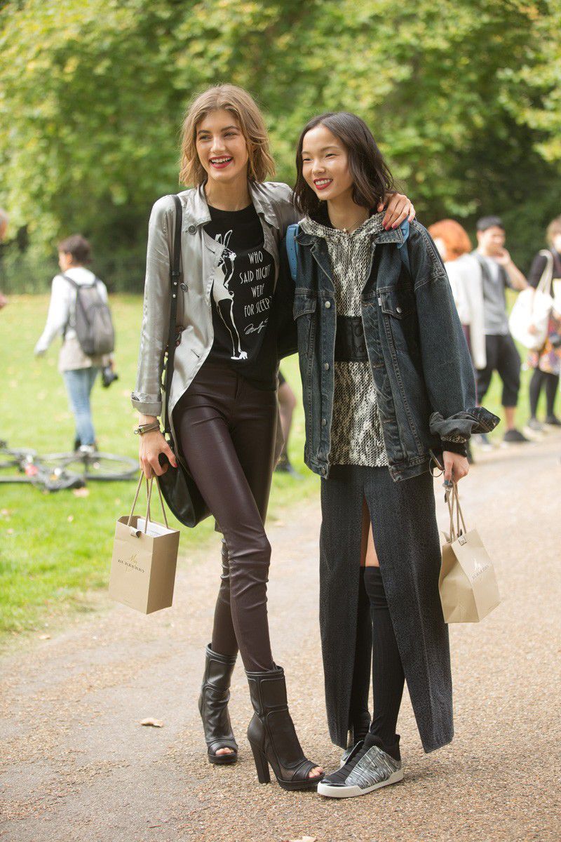 LFW SS15 Street Style (Models.com)