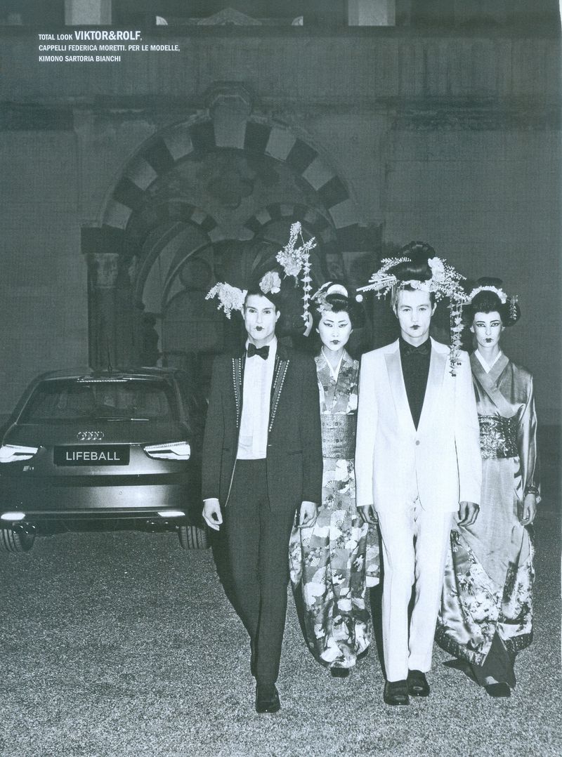 A Glamorous Feast for the Eyes by Raphael Lugassy (L'Uomo Vogue)