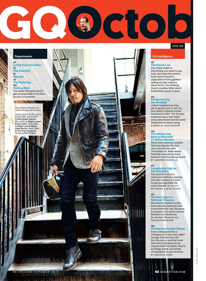 Norman Reedus (GQ Magazine U.S.)