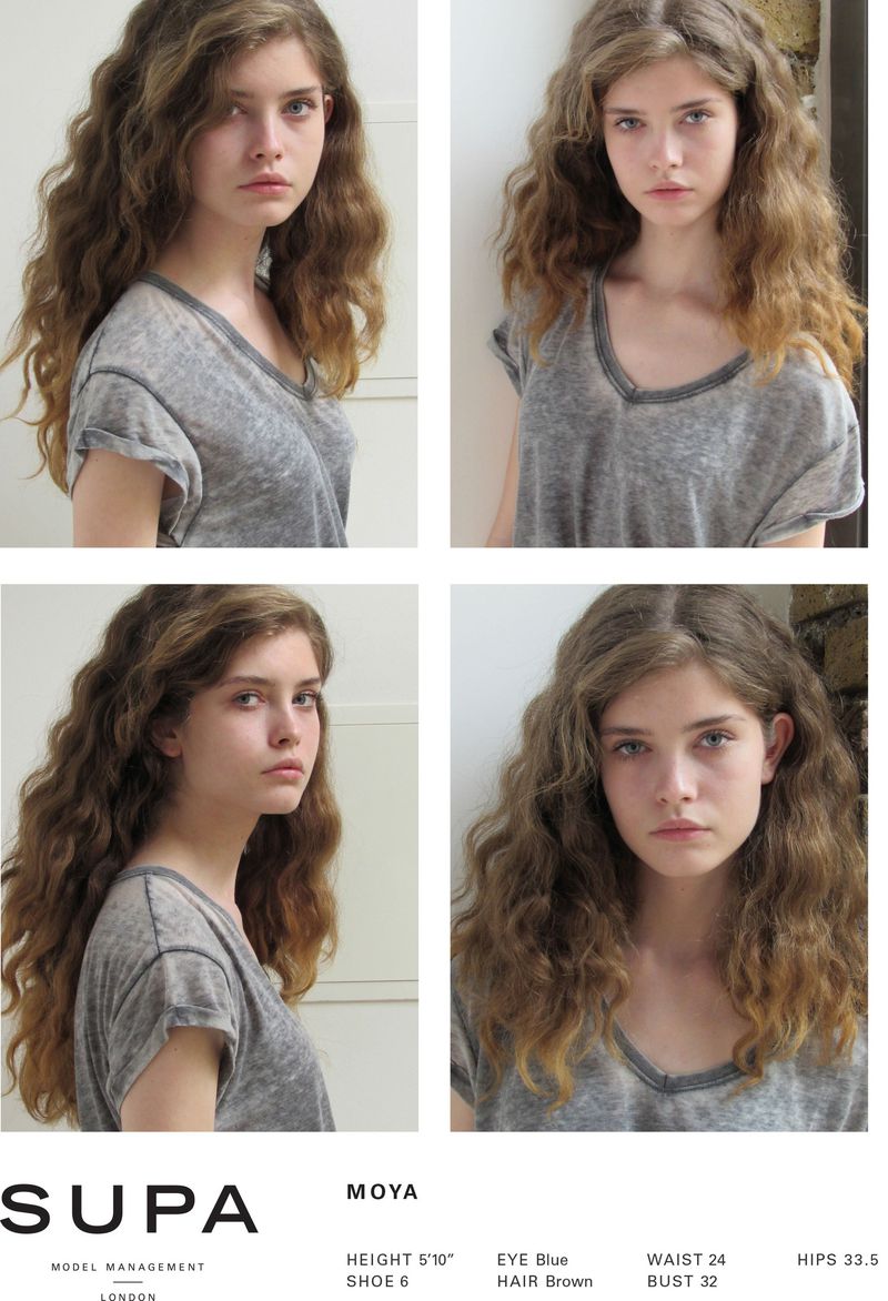 Supa Models F/W 14 Polaroids/Portraits (Polaroids-Digitals)