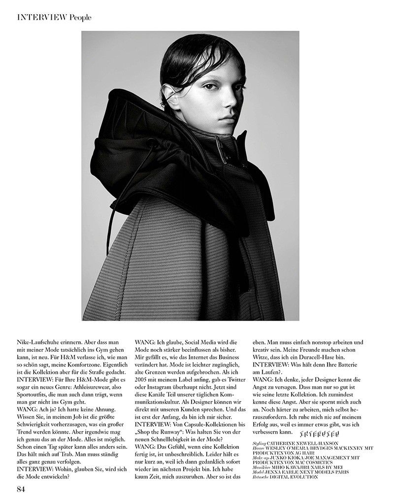 Alexander Wang (Interview Germany)