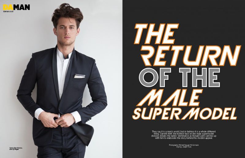 The Return of the Male Supermodel (DA MAN Magazine)