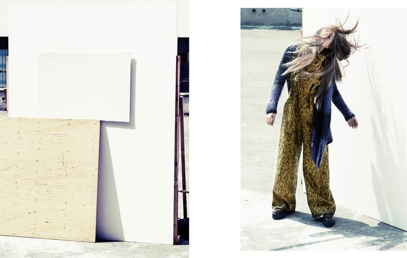 COCOON with model Mariia Vasylenko (Grazia Italy)