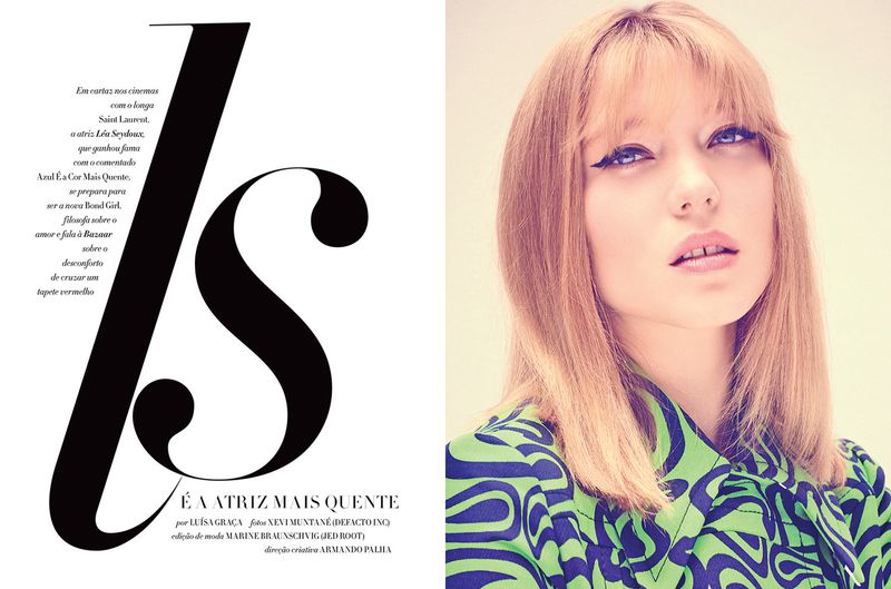 Lea Seydoux Harpers Bazaar Brazil