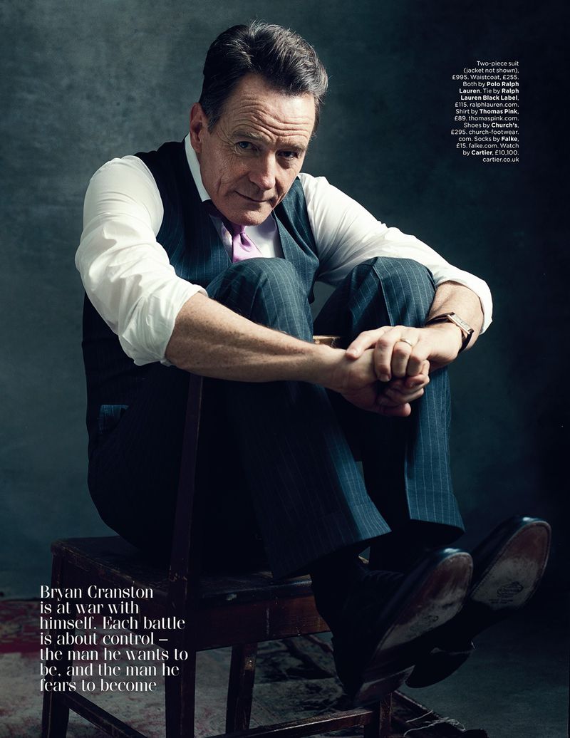 Bryan Cranston's Monsters for British GQ (Various Editorials)