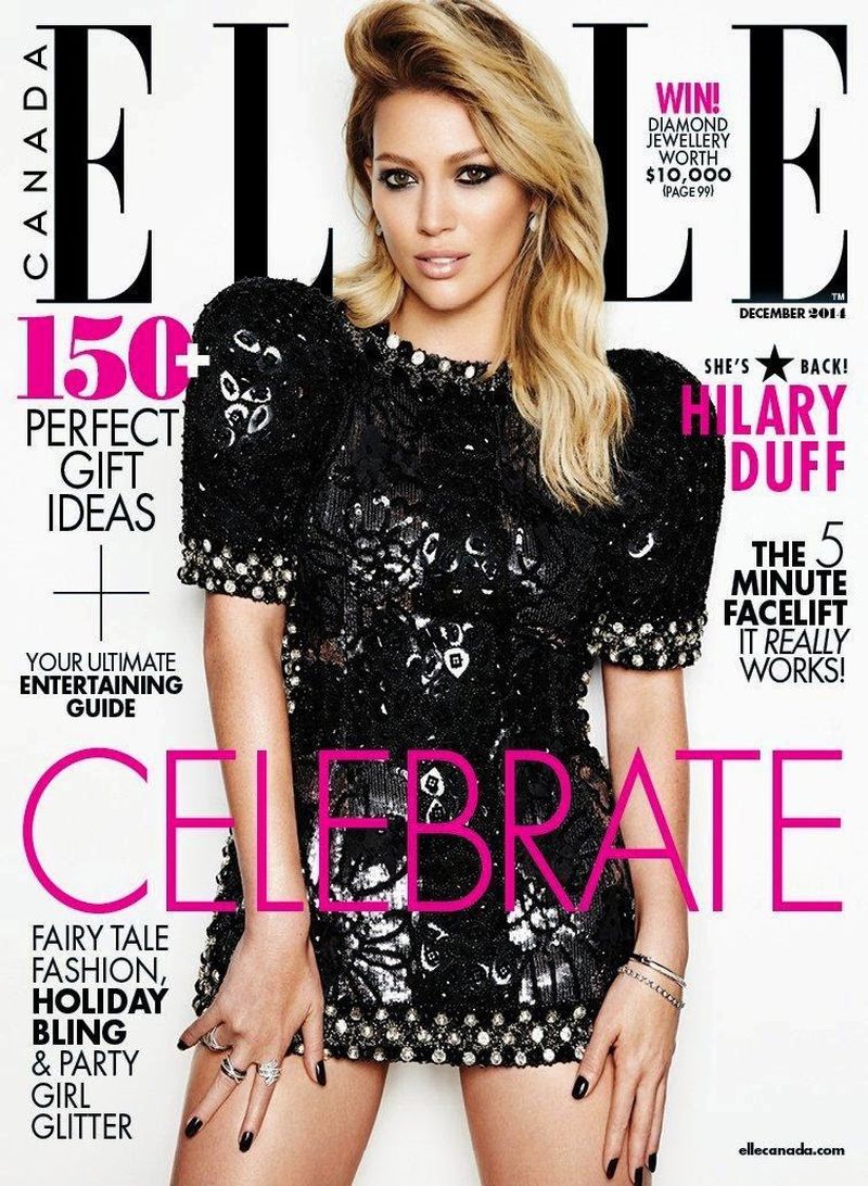 Elle Canada December 2014 Cover (Elle Canada)