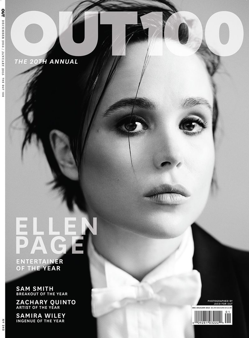 Out December 2014 Cover (Out Magazine)