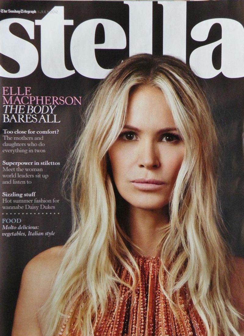 Stella Magazine (Sunday Telegraph) July 2012 Cover (Stella Magazine UK)