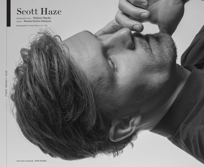 Scott Haze (Un-Titled Project Magazine)