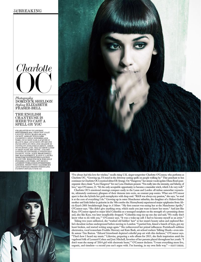 Charlotte OC (Interview Magazine)