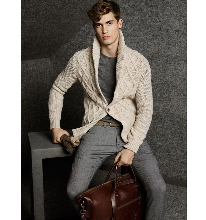 Massimo Dutti Lookbook Men Nov 2014 (Massimo Dutti)